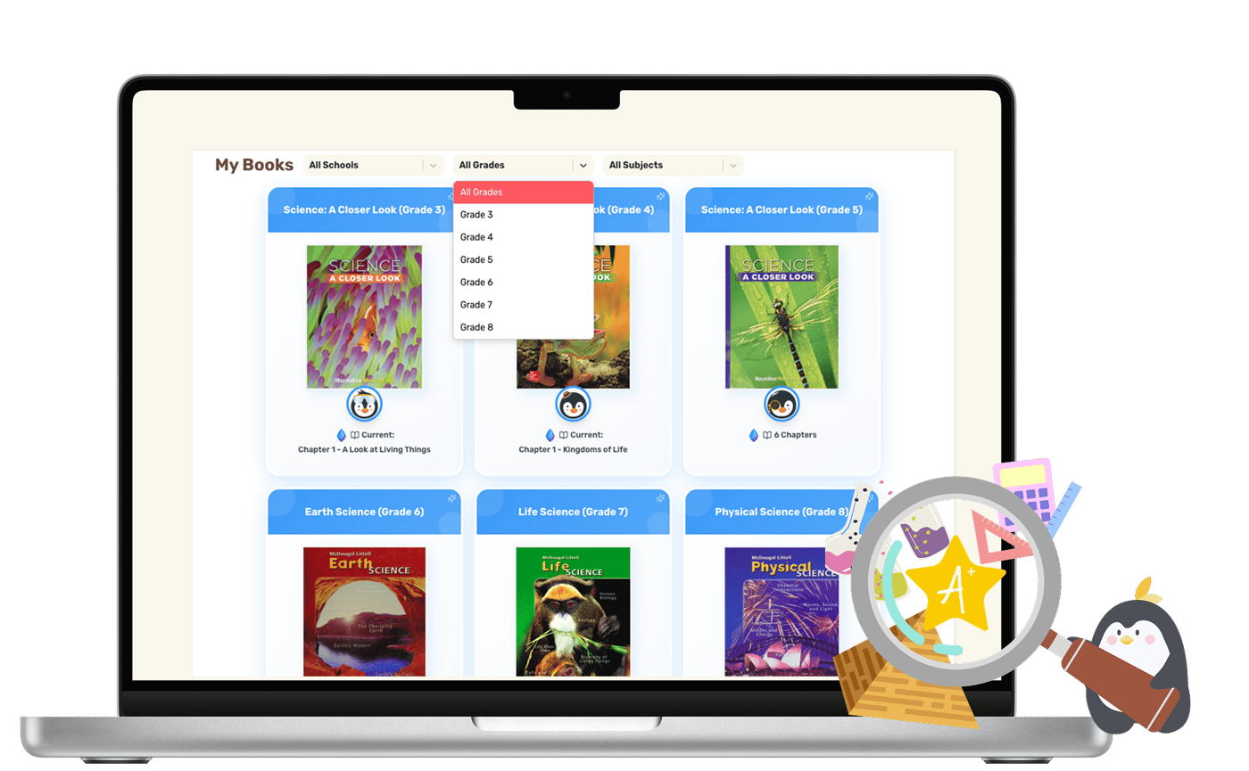 Pengi | K12 Interactive Learning Platform
